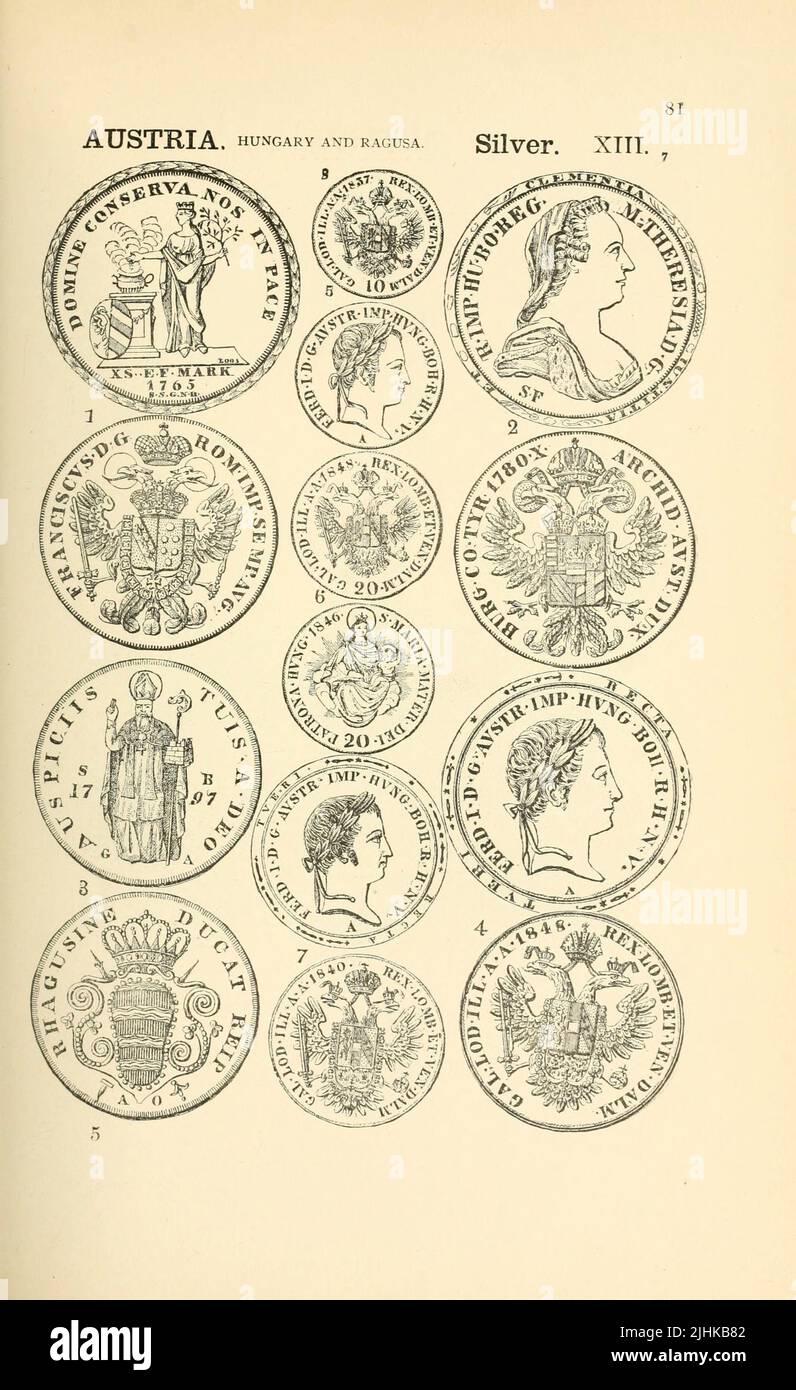 Austria Coins and Medals from the book Illustrated encyclopaedia of ...