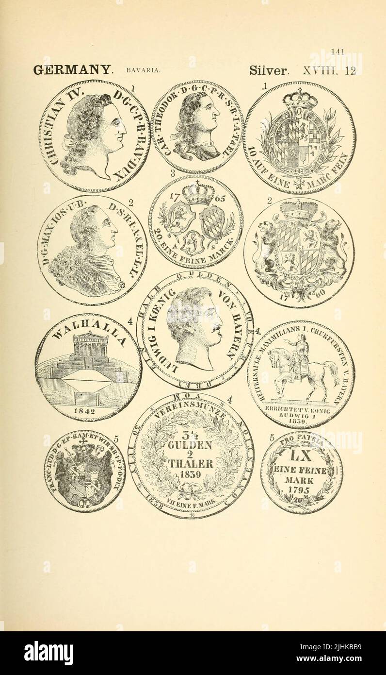 Coins and Medals of Germany from the book Illustrated encyclopaedia of ...