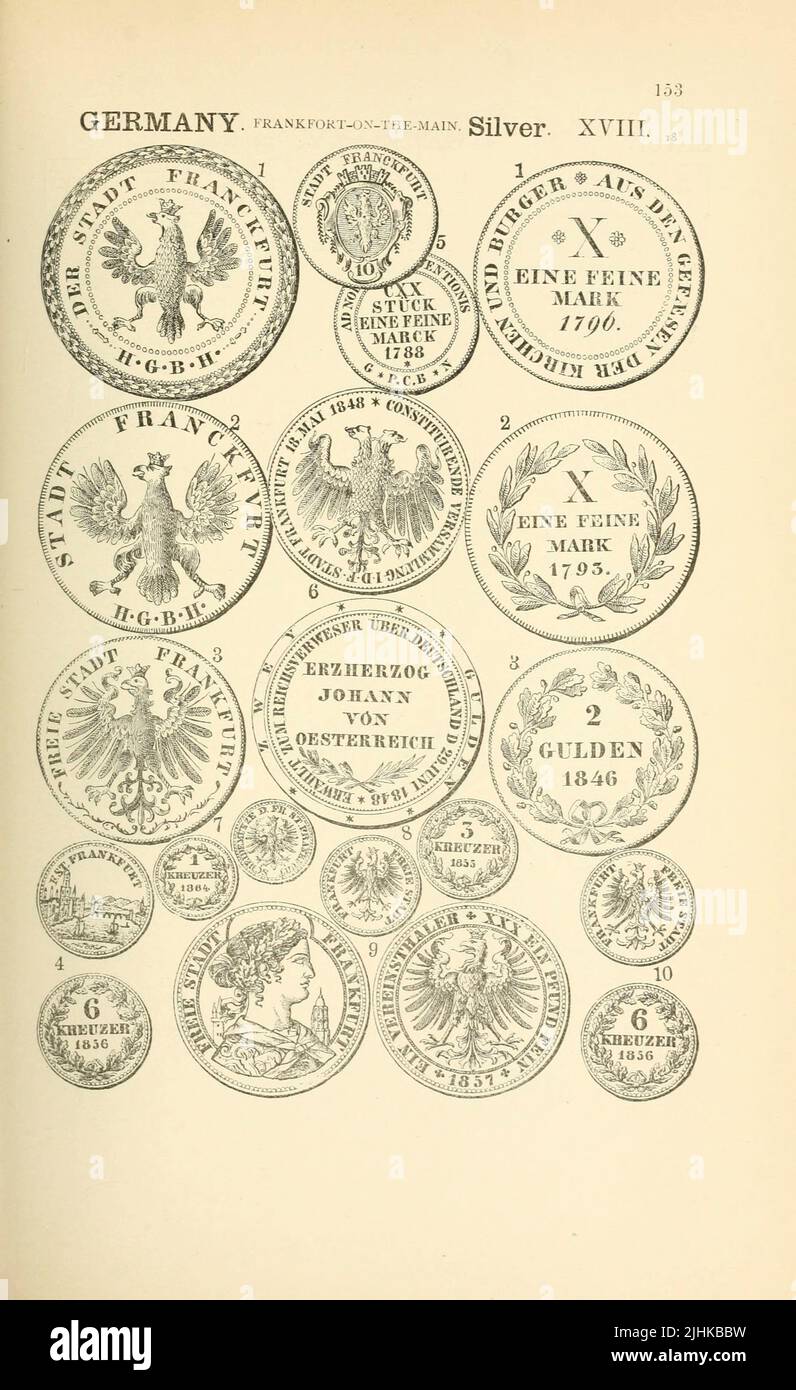 Coins and Medals of Germany from the book Illustrated encyclopaedia of ...