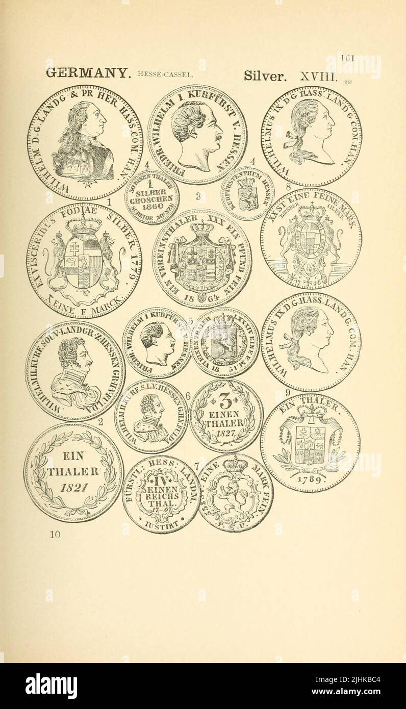 Coins and Medals of Germany from the book Illustrated encyclopaedia of ...