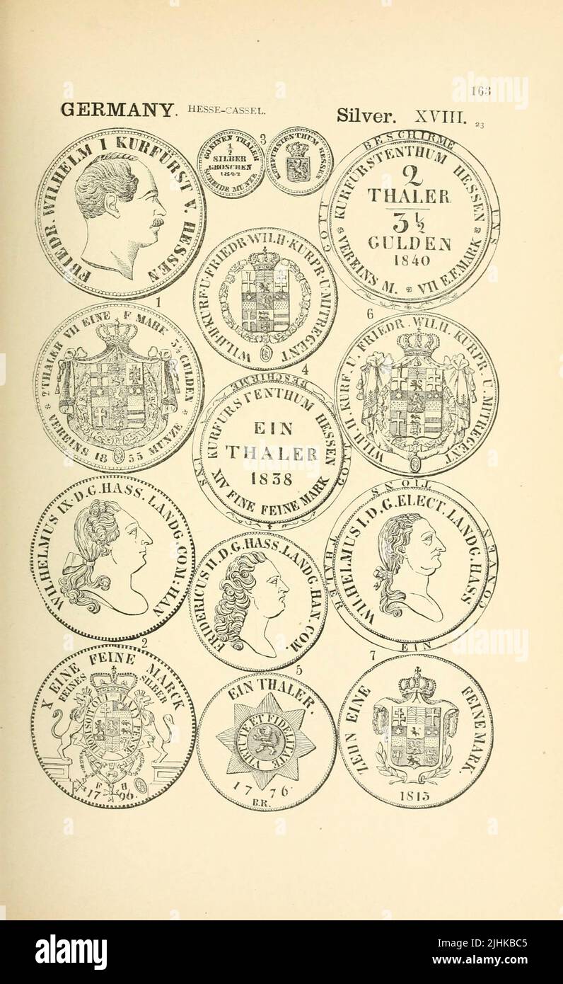 Coins and Medals of Germany from the book Illustrated encyclopaedia of ...