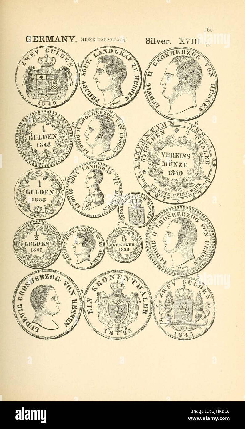 Coins and Medals of Germany from the book Illustrated encyclopaedia of ...