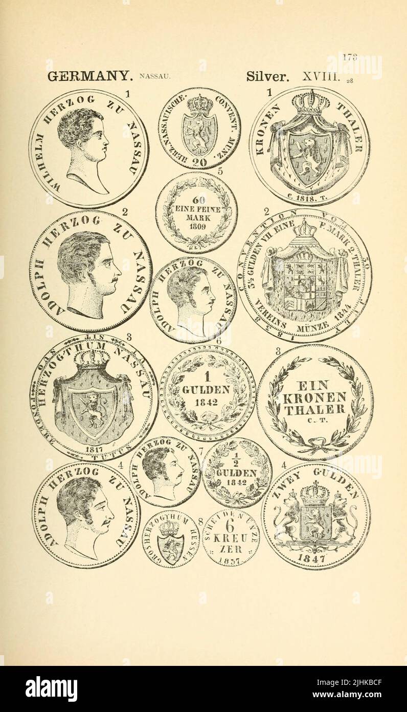 Coins and Medals of Germany from the book Illustrated encyclopaedia of ...
