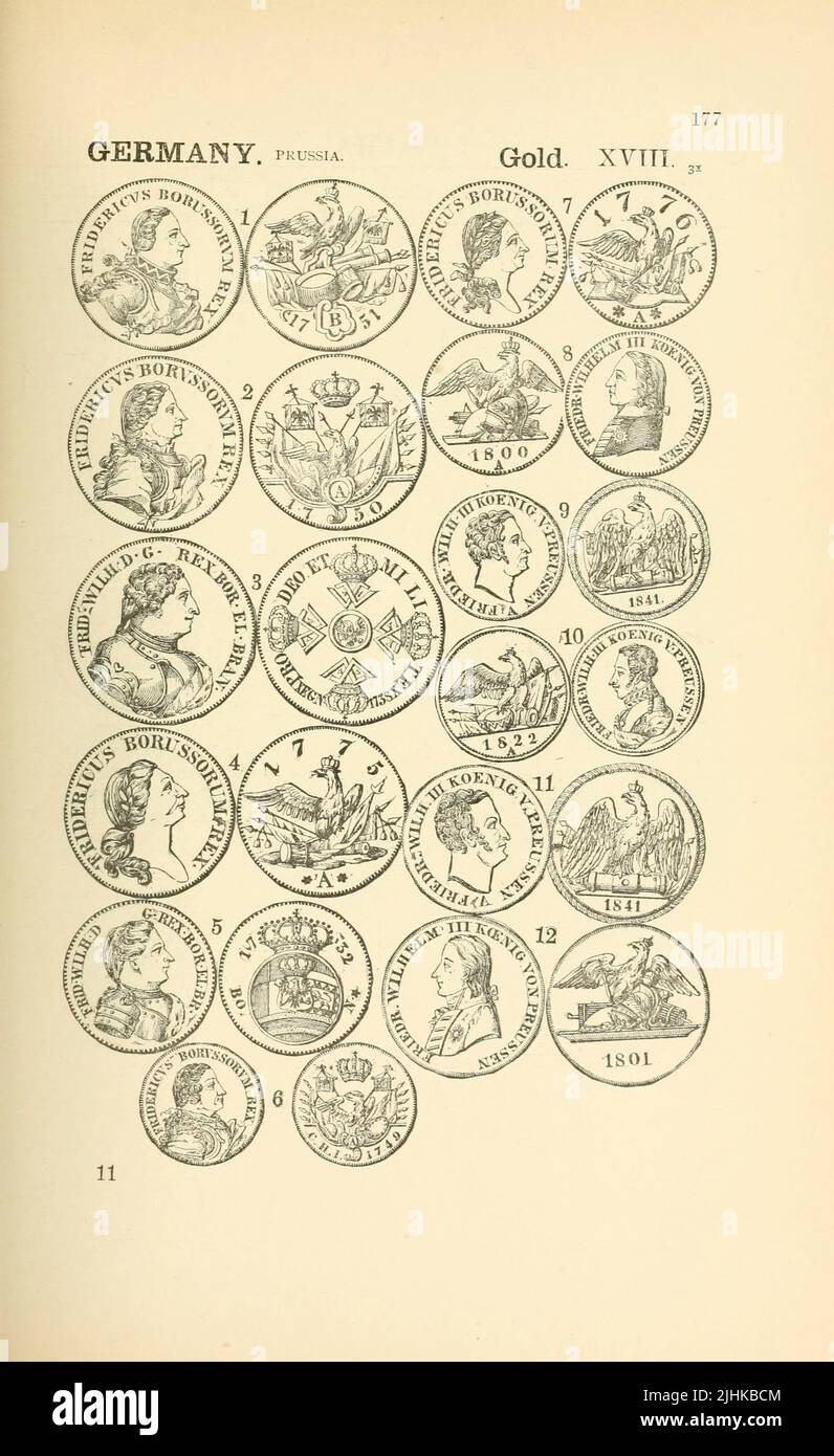 Coins and Medals of Germany from the book Illustrated encyclopaedia of ...