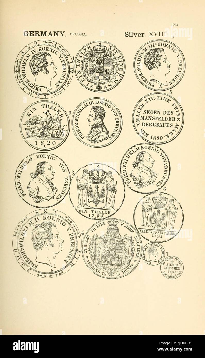 Coins and Medals of Germany from the book Illustrated encyclopaedia of ...