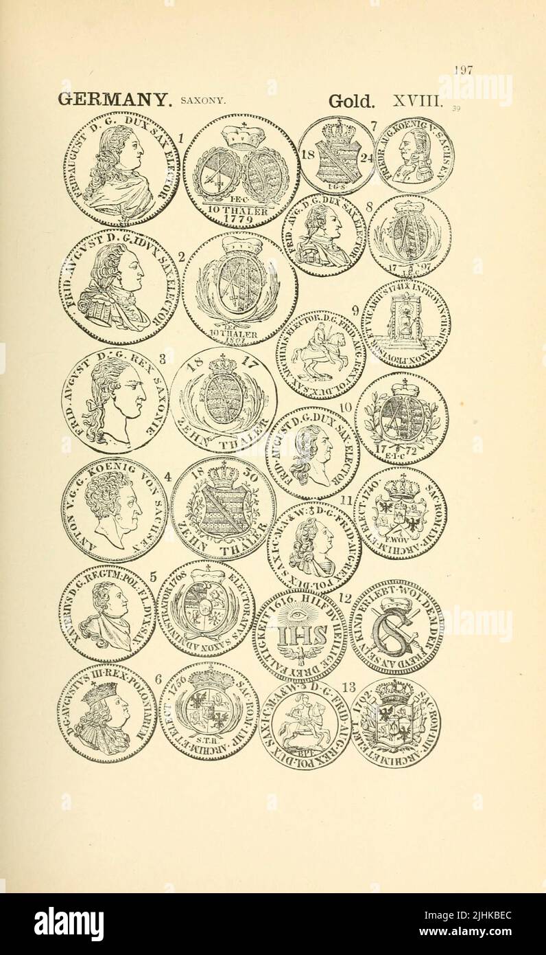 Coins and Medals of Germany from the book Illustrated encyclopaedia of ...