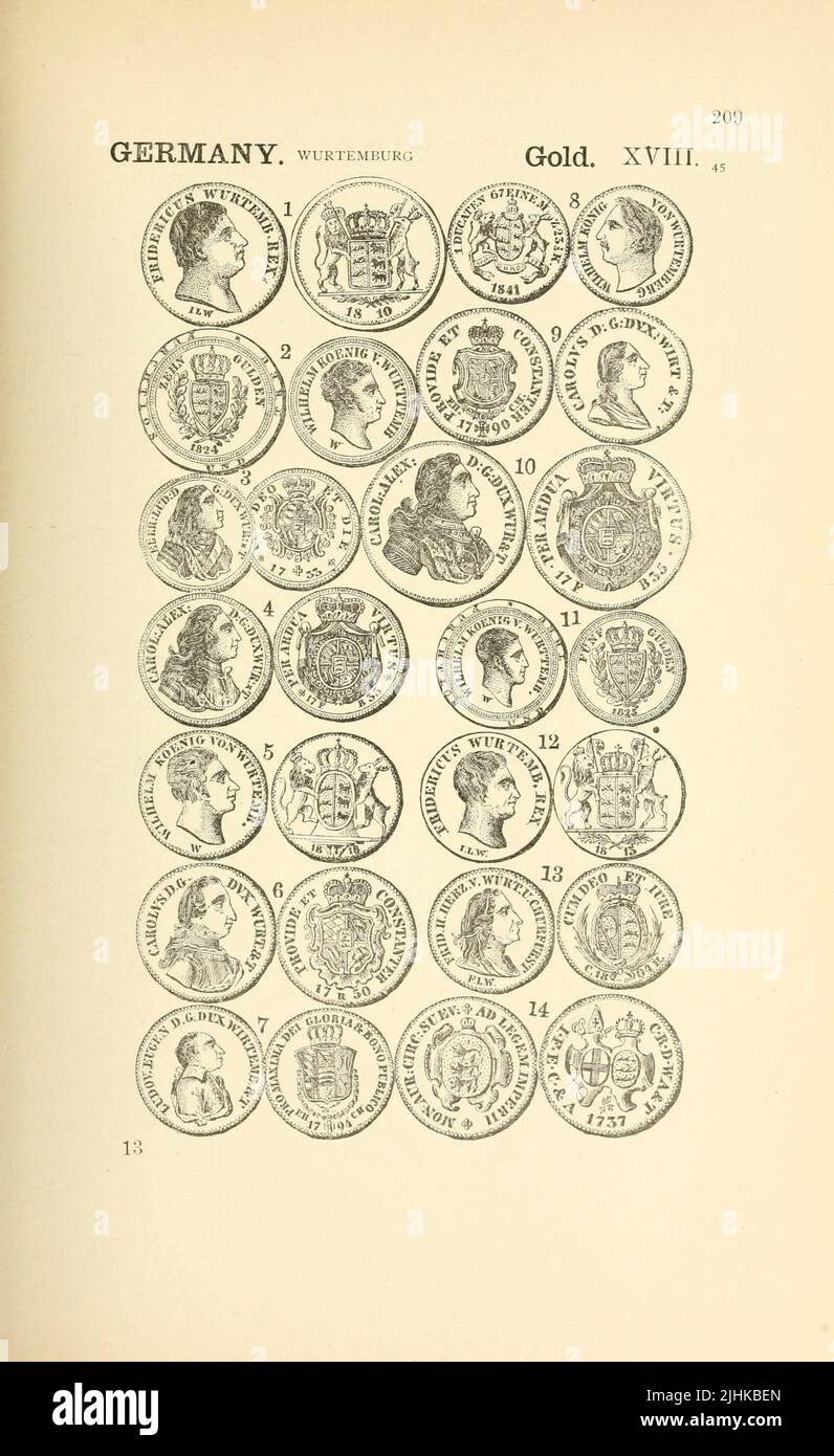 Coins and Medals of Germany from the book Illustrated encyclopaedia of ...