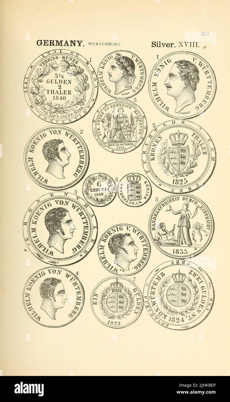 Coins and Medals of Germany from the book Illustrated encyclopaedia of ...
