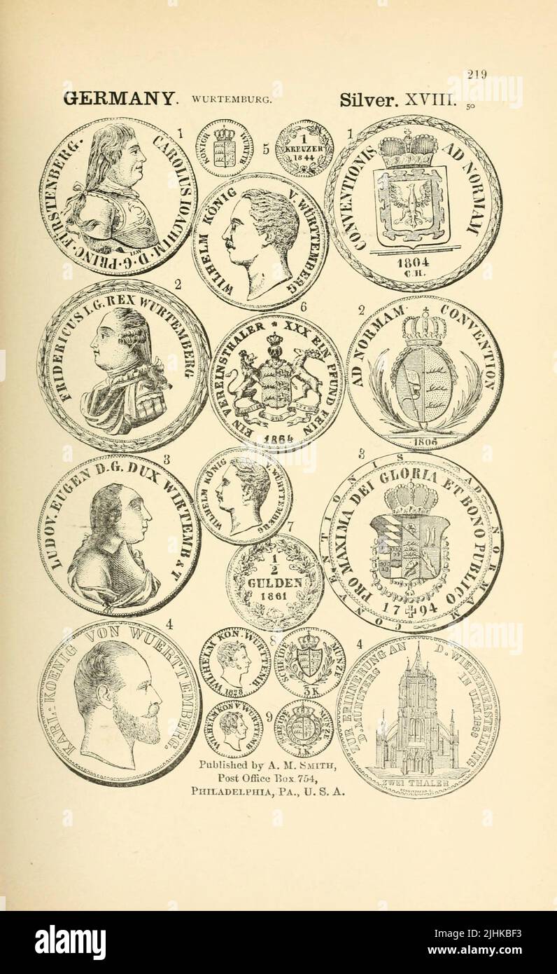 Coins and Medals of Germany from the book Illustrated encyclopaedia of ...