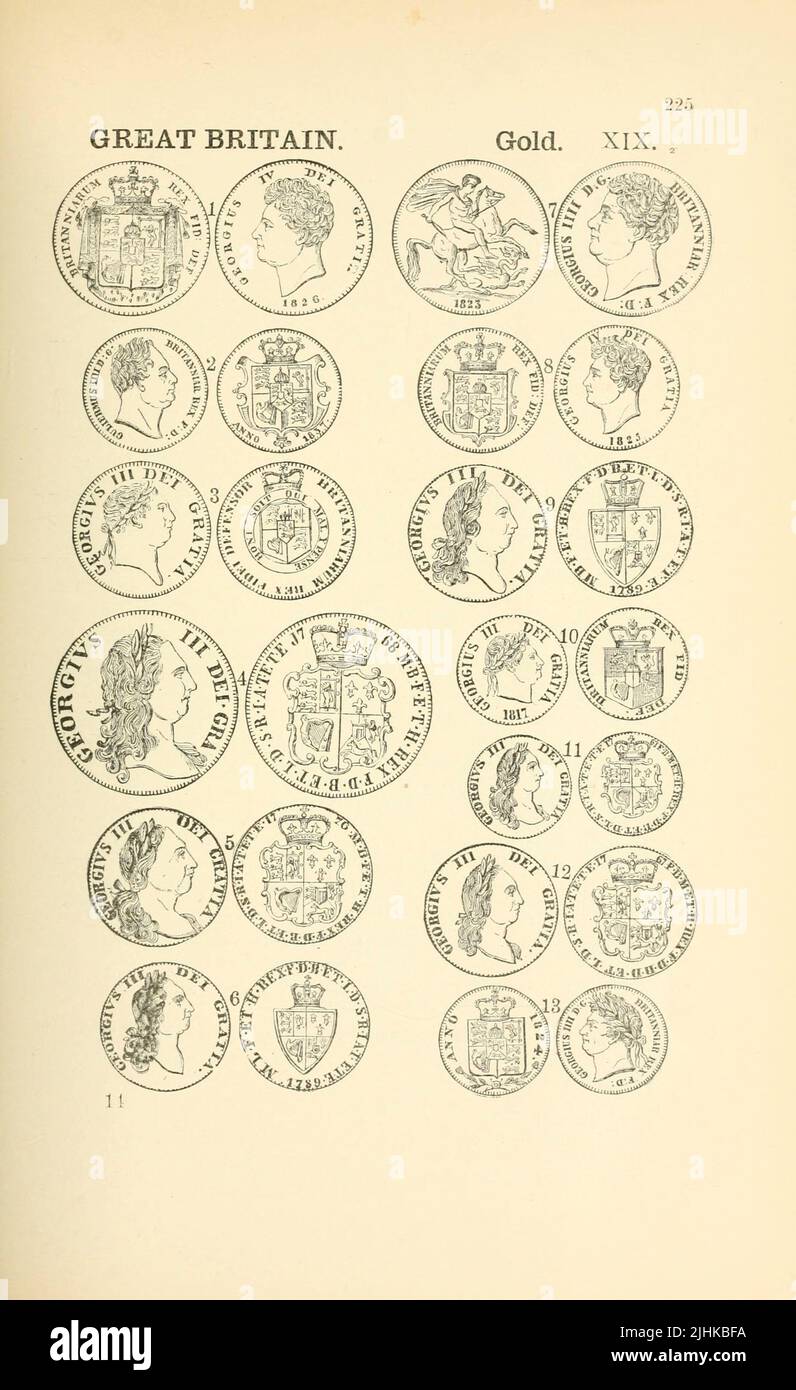 Coins and medals of Great Britain from the book Illustrated ...