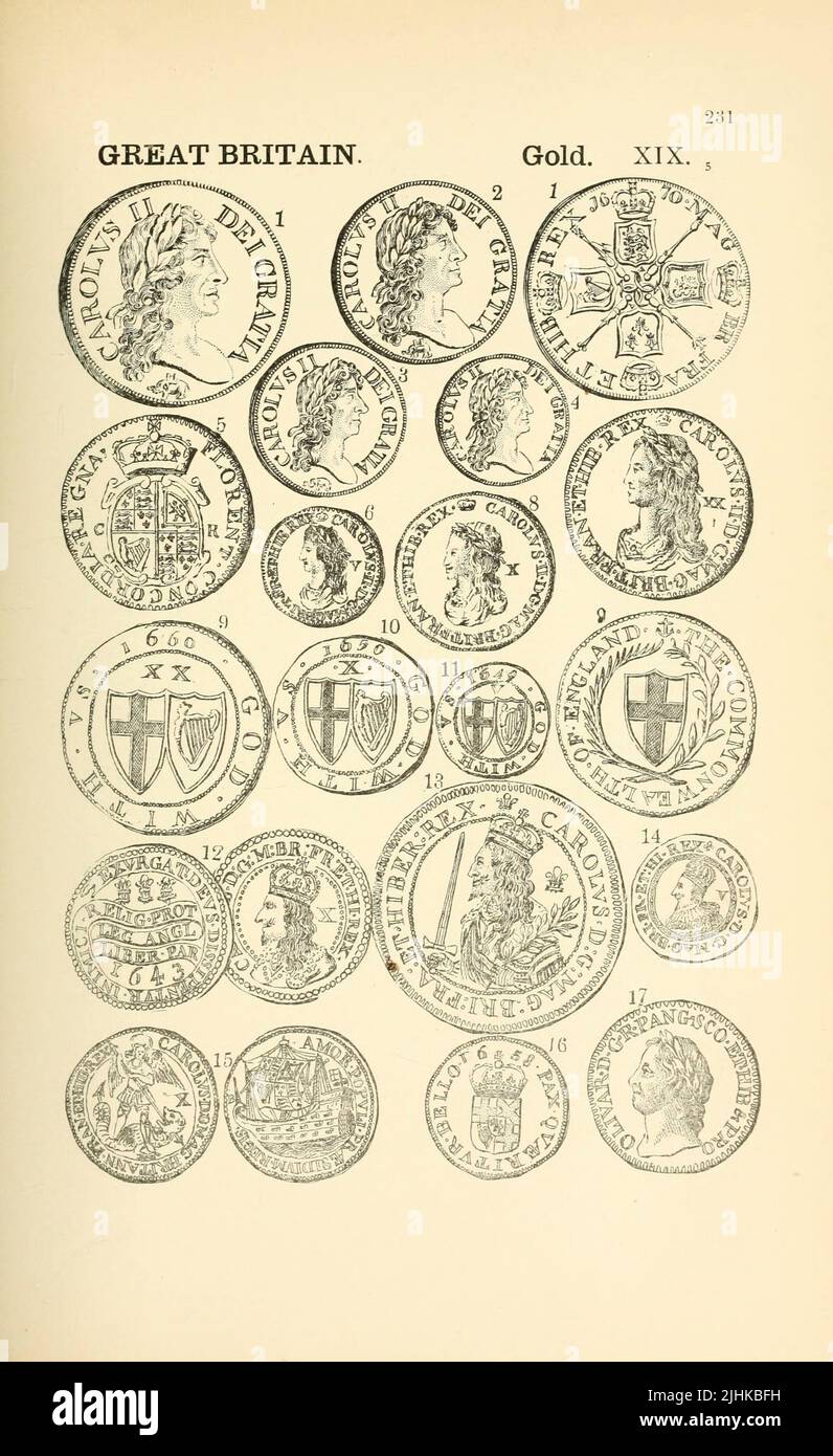 Coins and medals of Great Britain from the book Illustrated ...