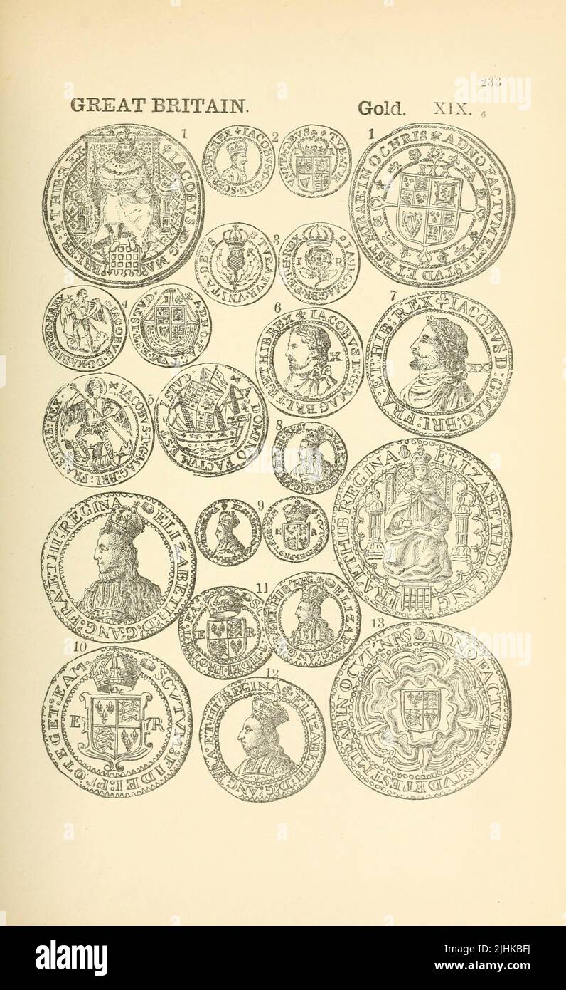 Coins and medals of Great Britain from the book Illustrated ...
