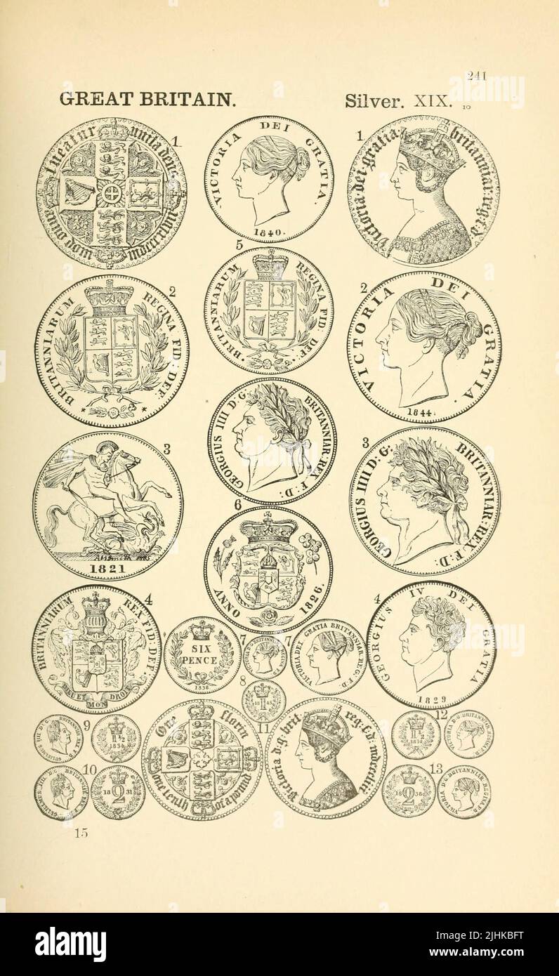 Coins and medals of Great Britain from the book Illustrated ...