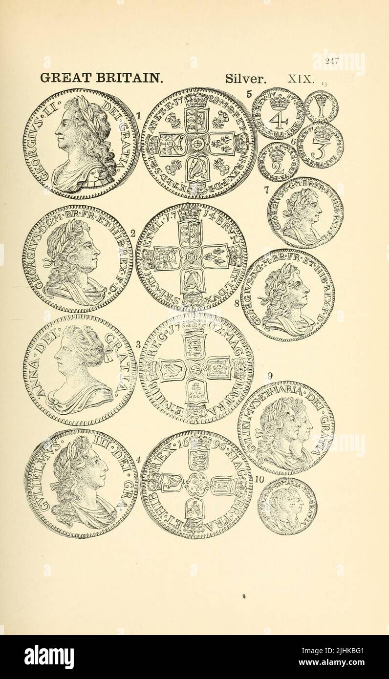 Coins and medals of Great Britain from the book Illustrated ...