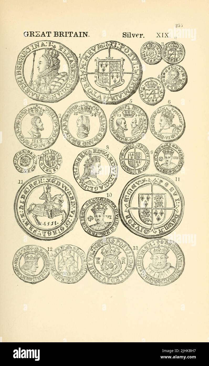 Coins and medals of Great Britain from the book Illustrated ...