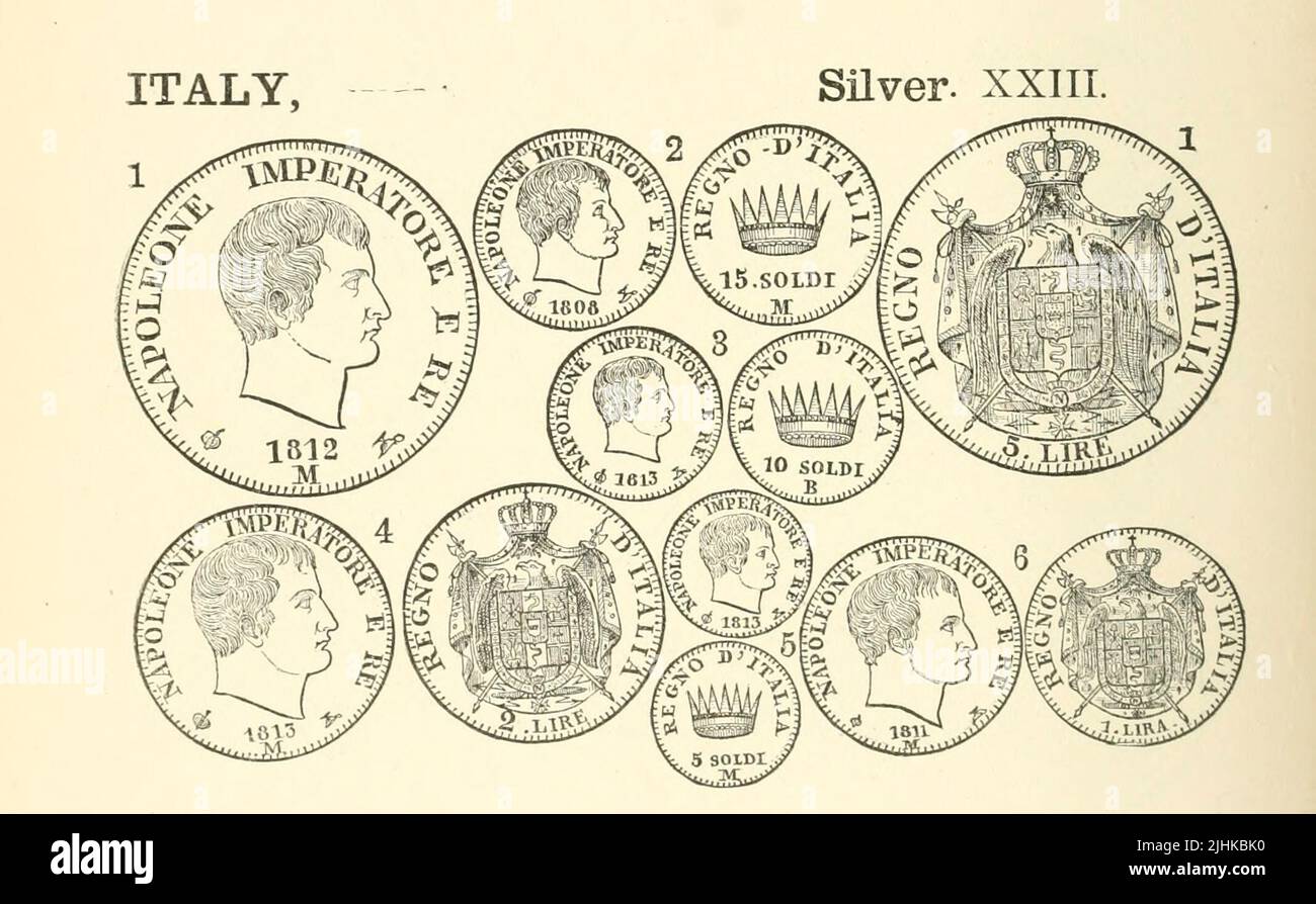 Italian Coins and Medals from the book Illustrated encyclopaedia of ...