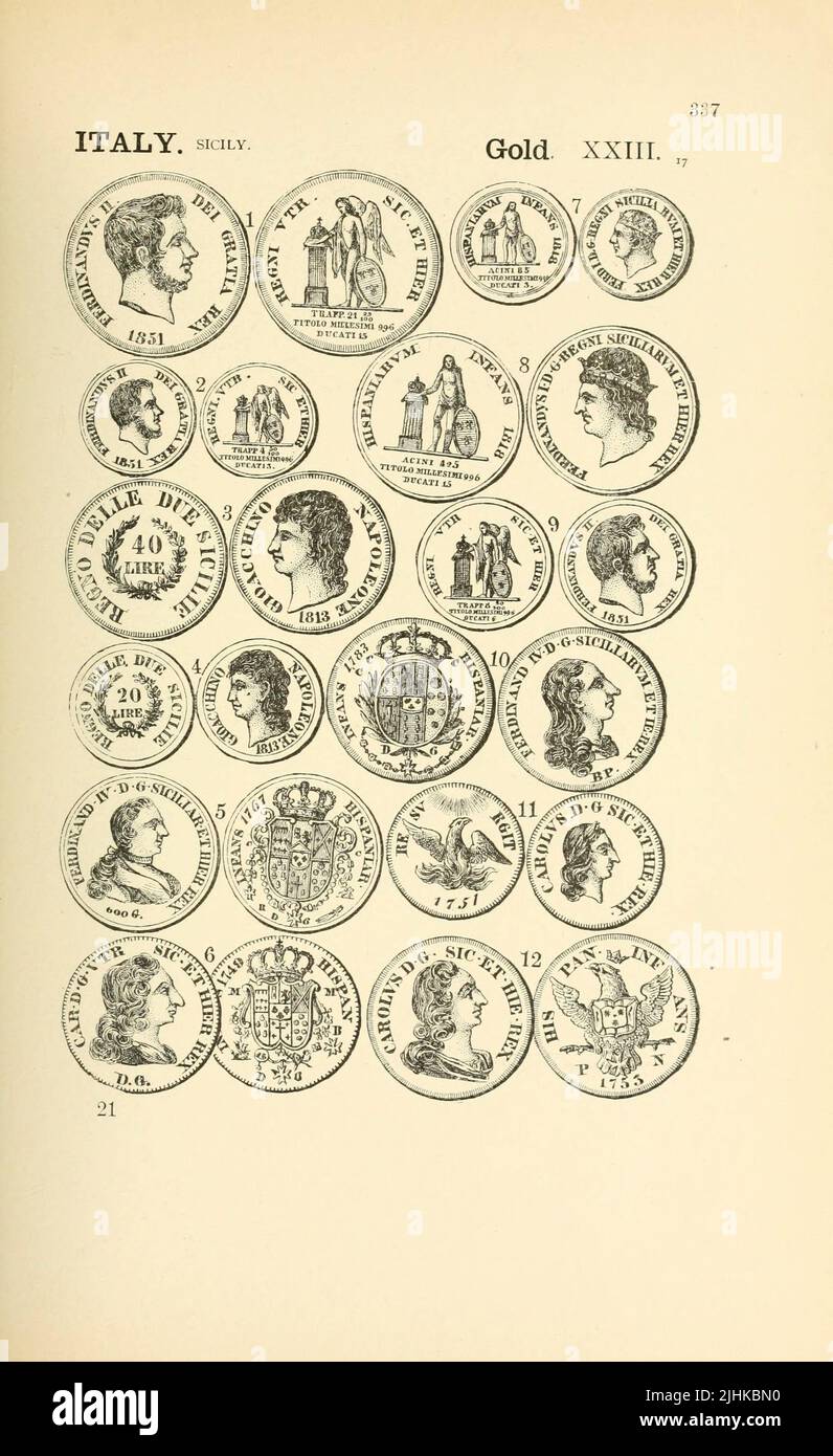 Italian Coins and Medals from Sicily from the book Illustrated ...