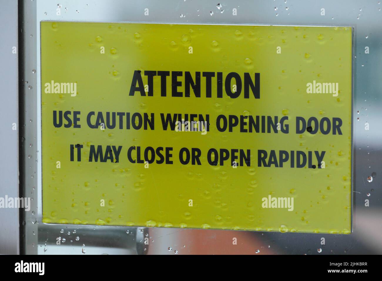 Caution board with message caution careful sign,warning sign on yellow ...