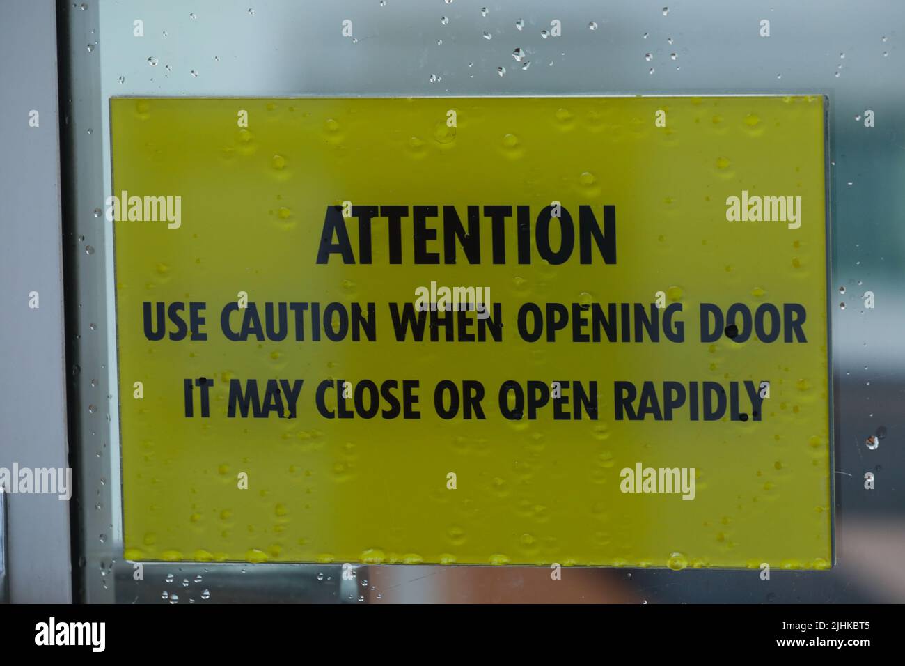 Caution board with message caution careful sign,warning sign on yellow ...