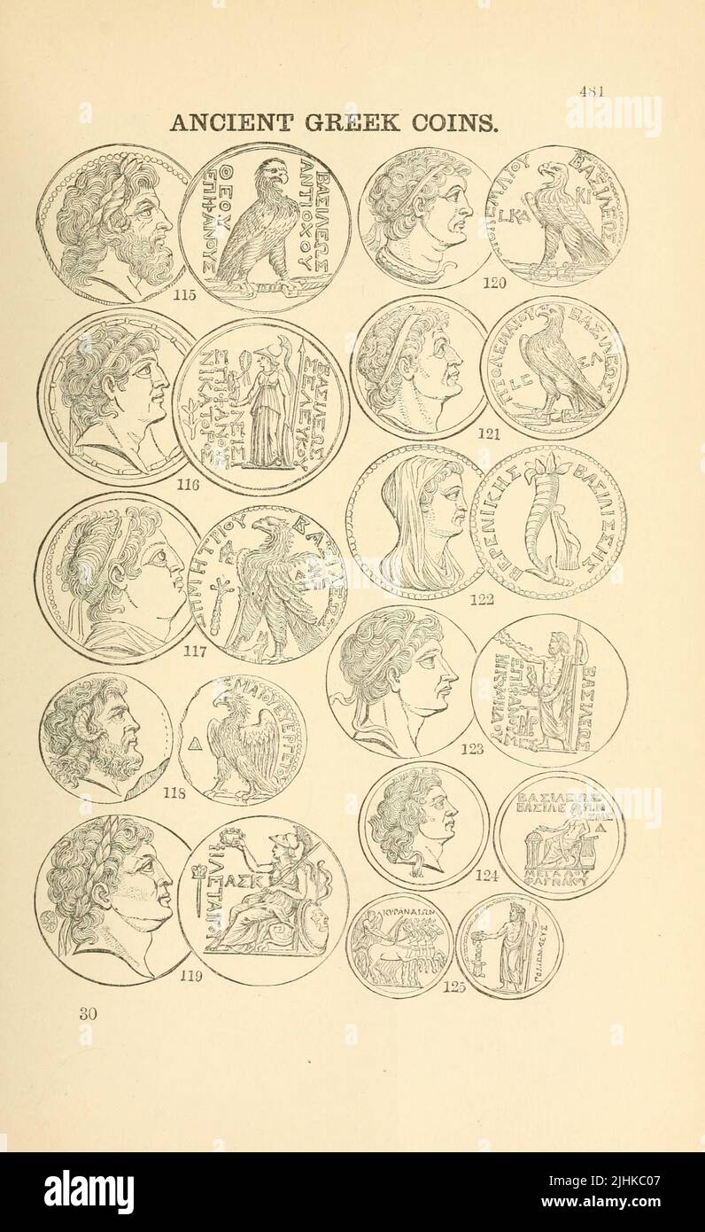 Ancient Greek Coins from the book Illustrated encyclopaedia of gold and ...