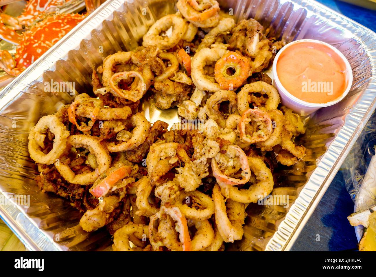 Calamare sea foods Stock Photo - Alamy