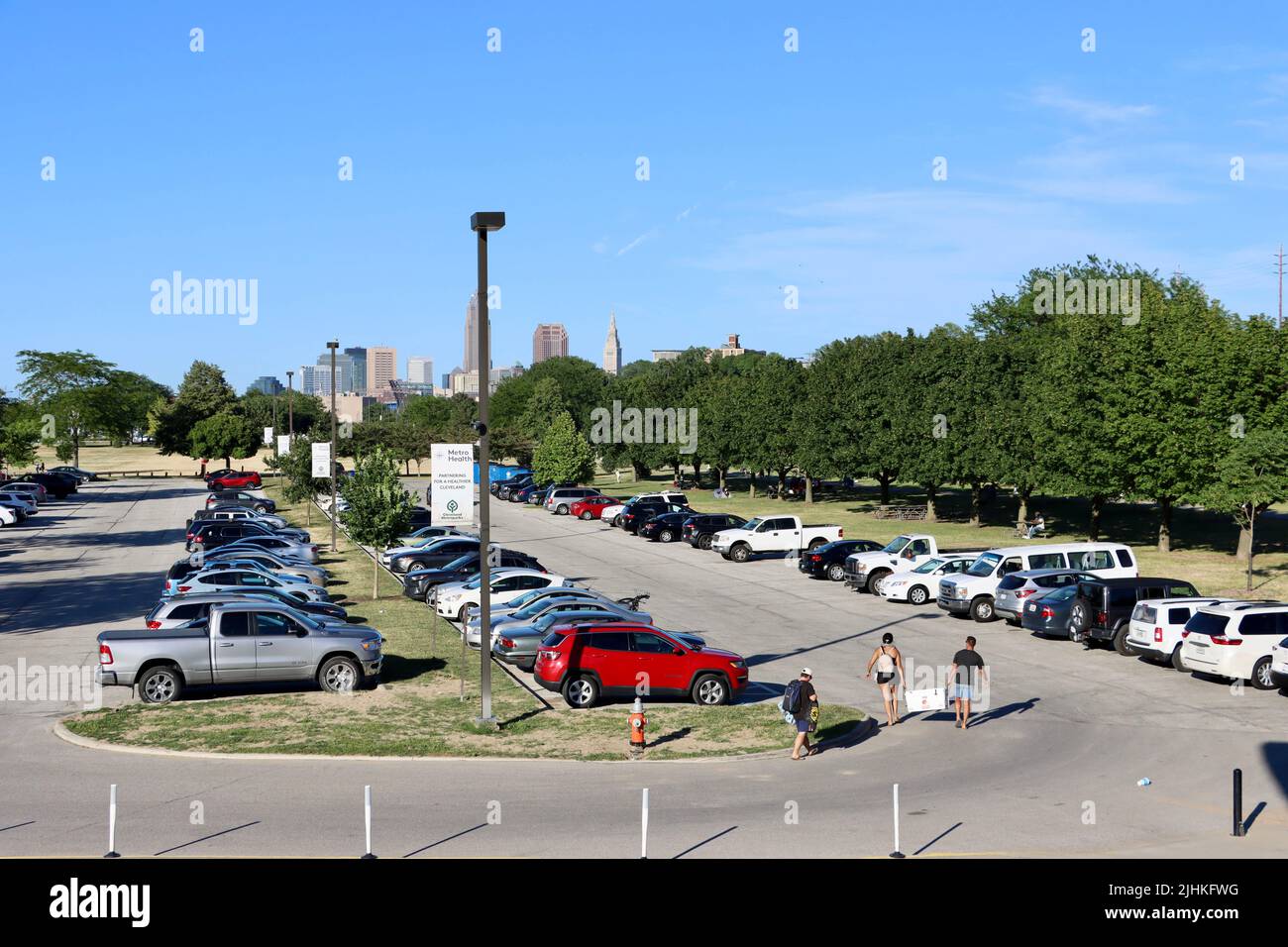 Edgewater Beach of Cleveland, June 2022 Stock Photo - Alamy
