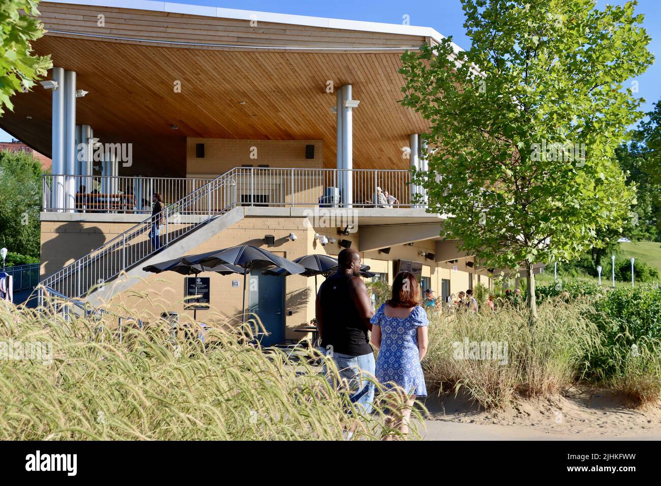 Edgewater Beach of Cleveland, June 2022 Stock Photo - Alamy