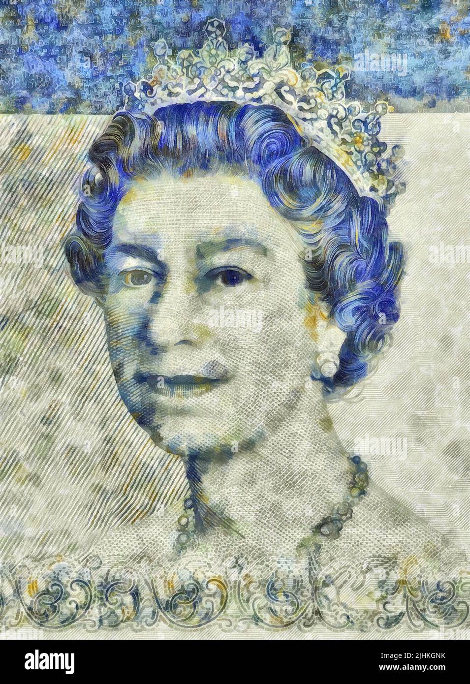 Queen elizabeth 1952 color hi-res stock photography and images - Alamy