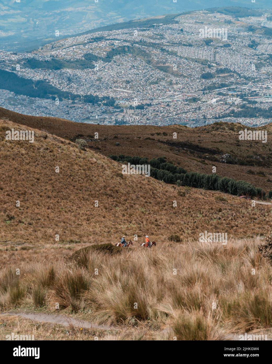 Ecuador quito rural landscape hi-res stock photography and images - Alamy