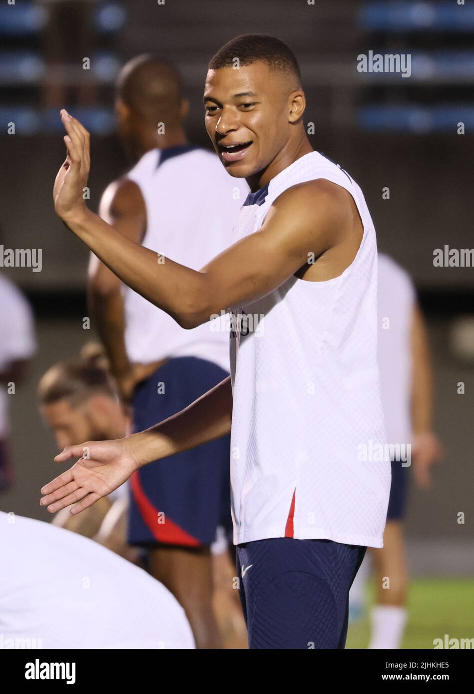 Tokyo, Japan. 19th July, 2022. French football club team Paris Saint ...