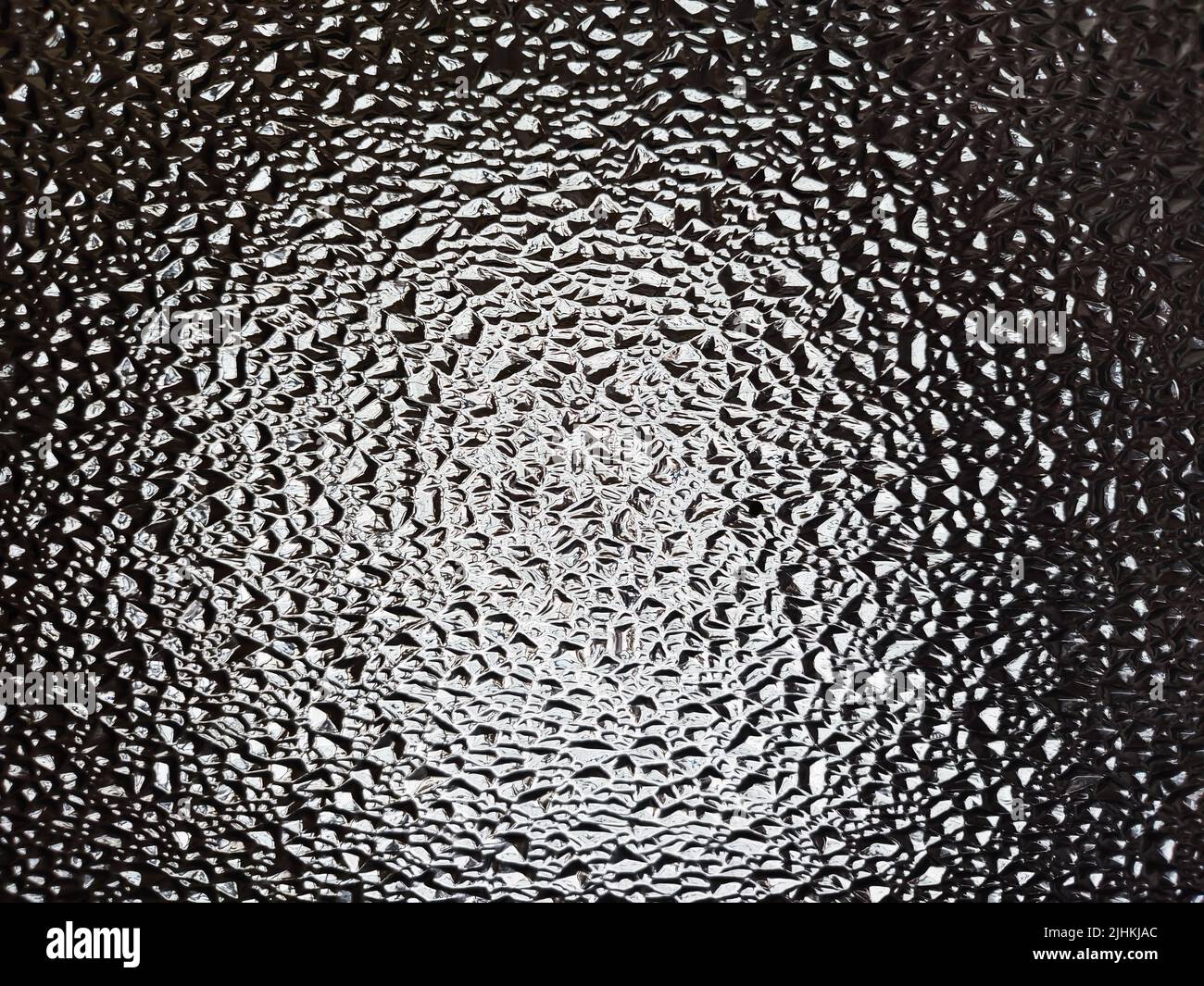 Abstract embossed black and white glass texture Stock Photo - Alamy
