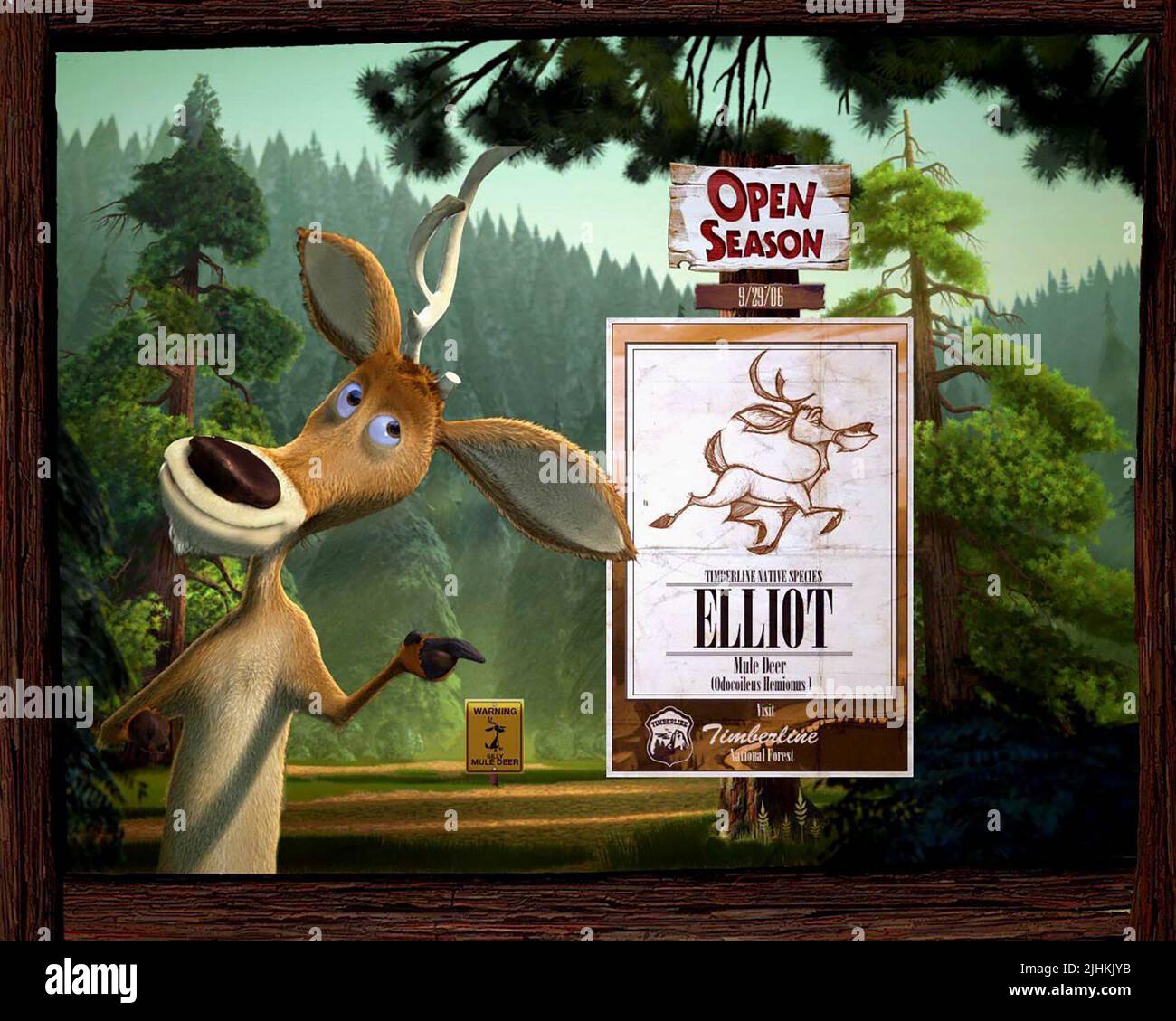 ELLIOT POSTER, OPEN SEASON, 2006 Stock Photo - Alamy