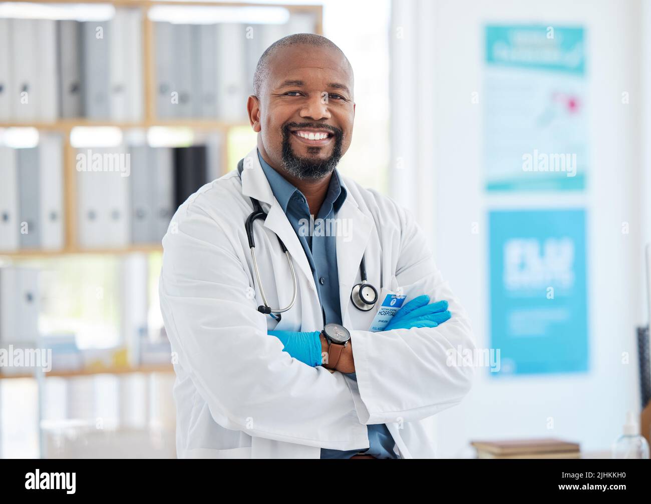 Handsome african american medical doctor hi-res stock photography and ...