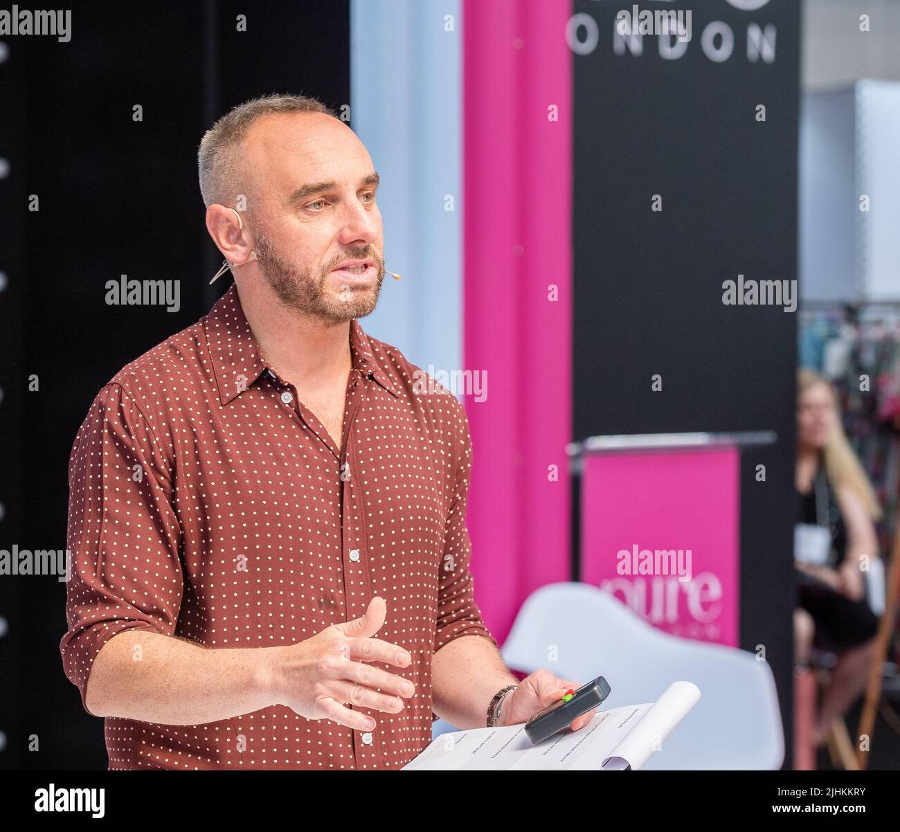 Fashion stylist experts - Mark Heyes and Lynne McKenna - Fashion Event ...