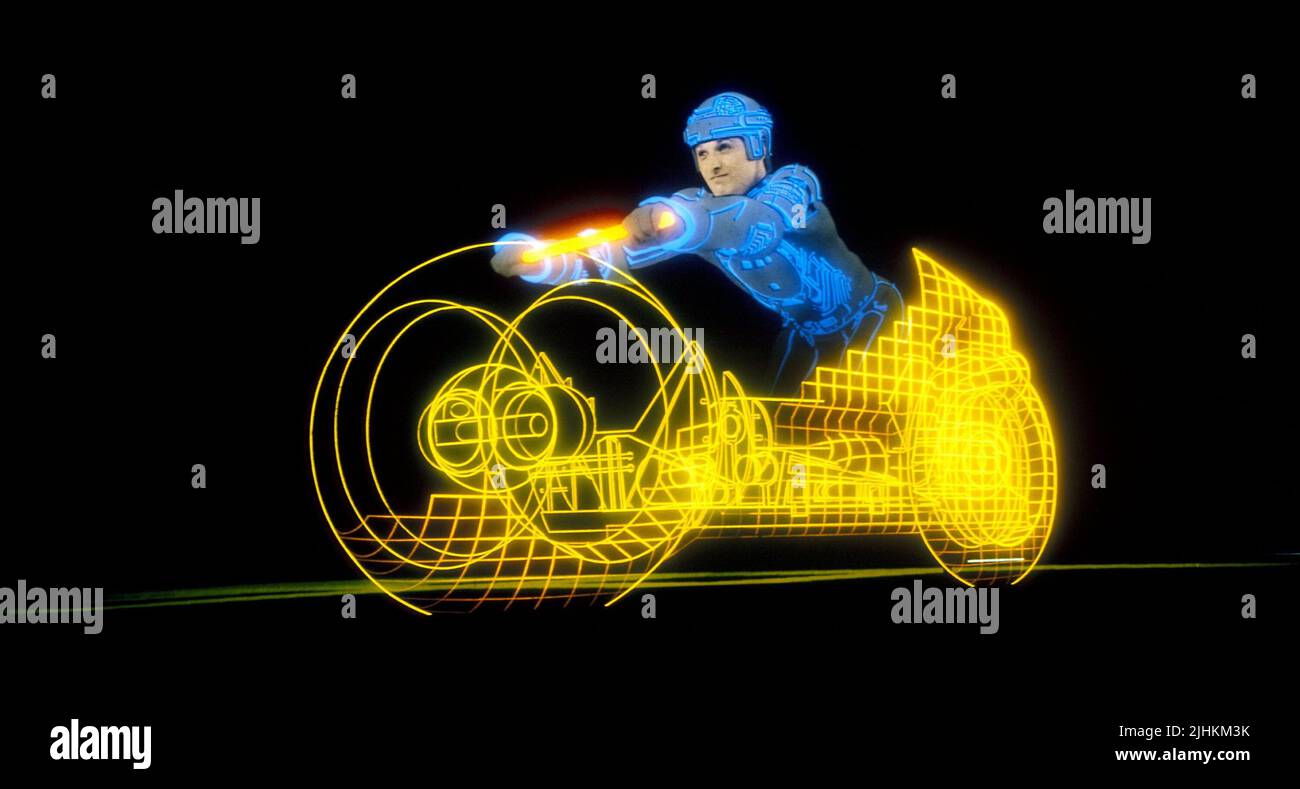Tron Light Cycle Side View