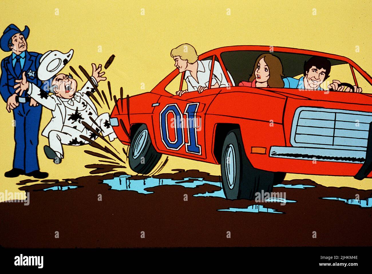CARTOON IMAGE, THE DUKES OF HAZZARD, 1979 Stock Photo - Alamy