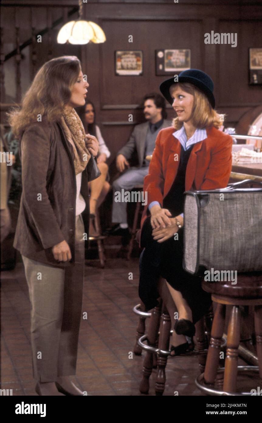 ALLISON LA PLACA, SHELLEY LONG, CHEERS, 1984 Stock Photo - Alamy