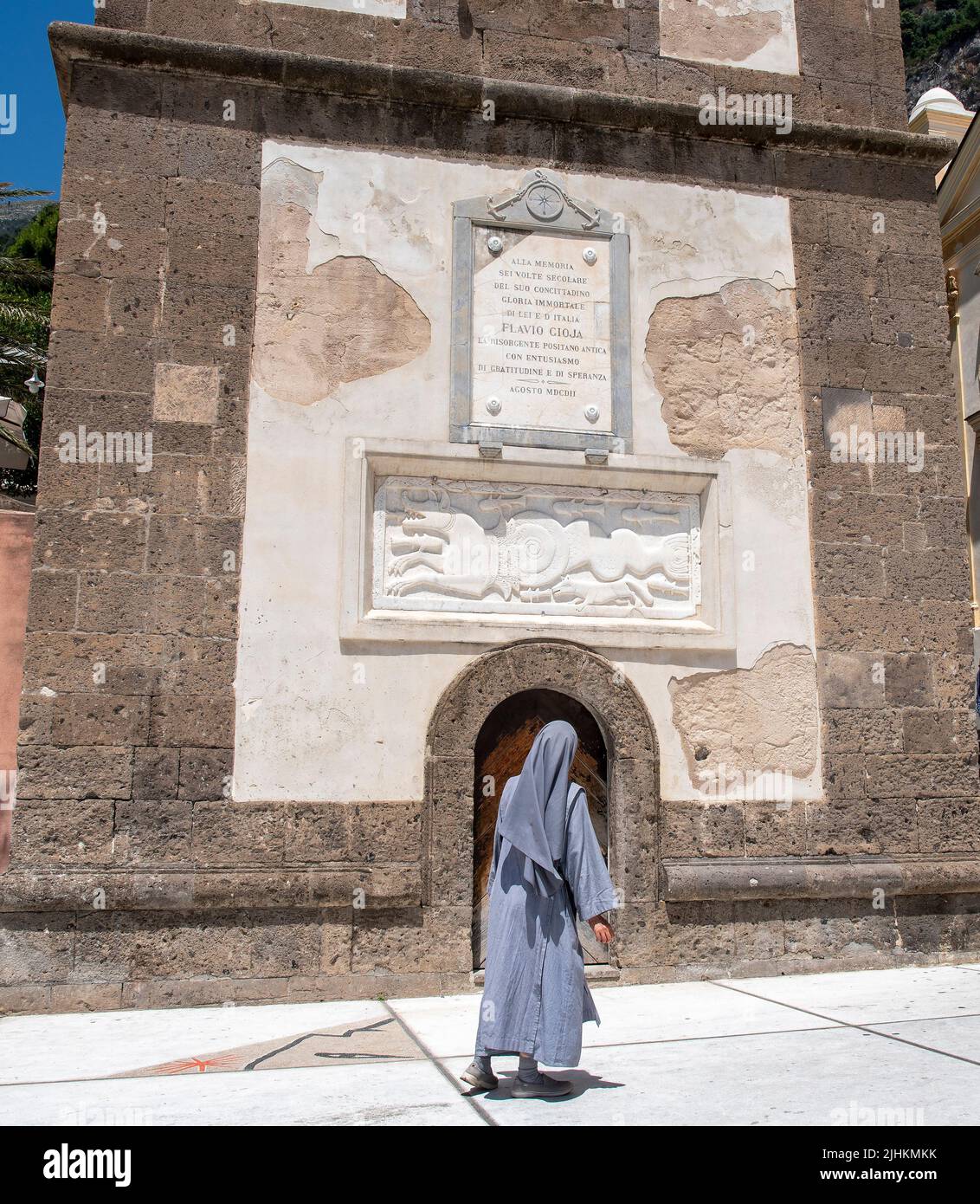 Positano is a cliffside village on southern Italy's Amalfi Coast. Lady ...