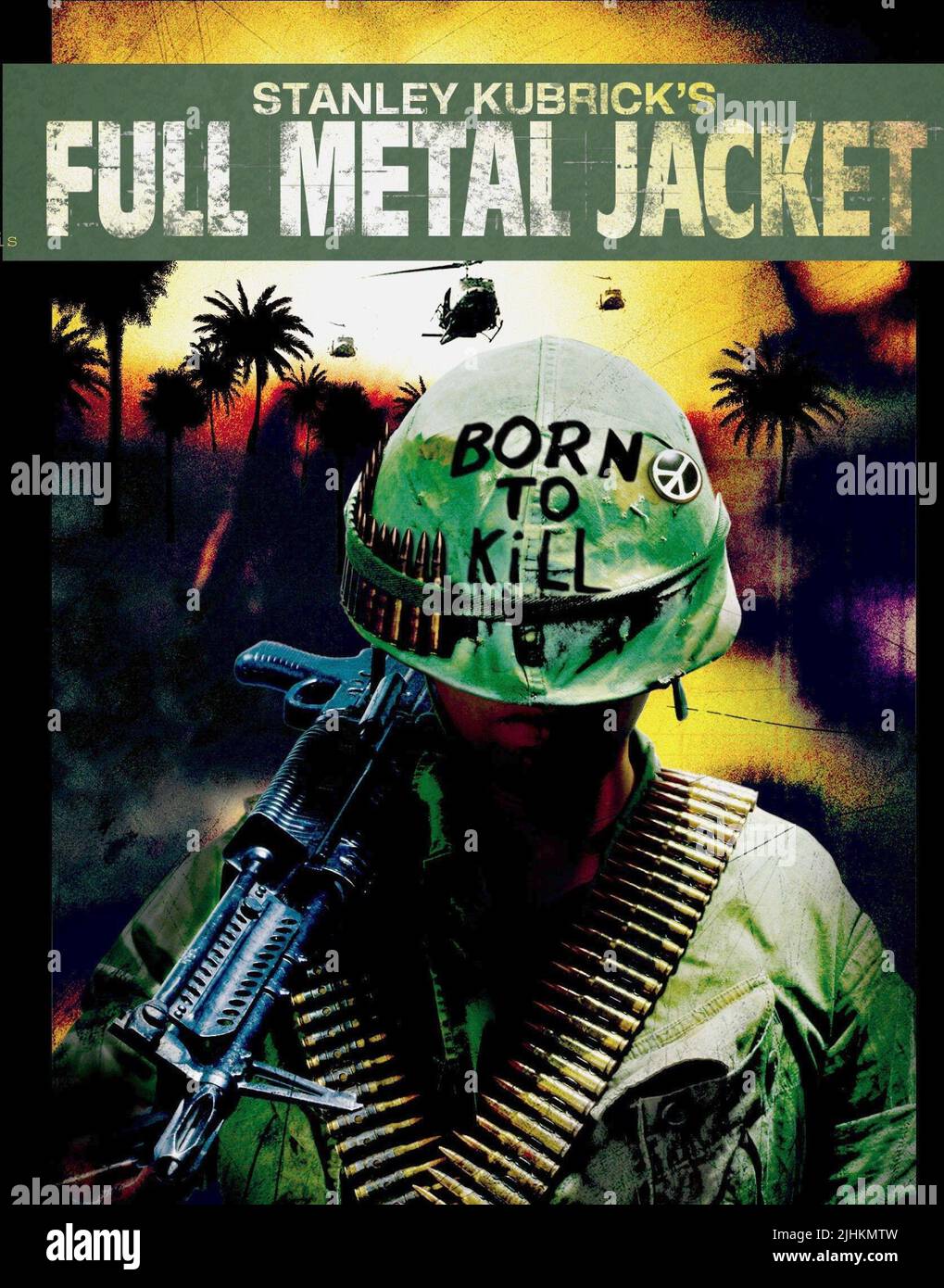 Full metal jacket film poster hi-res stock photography and images - Alamy