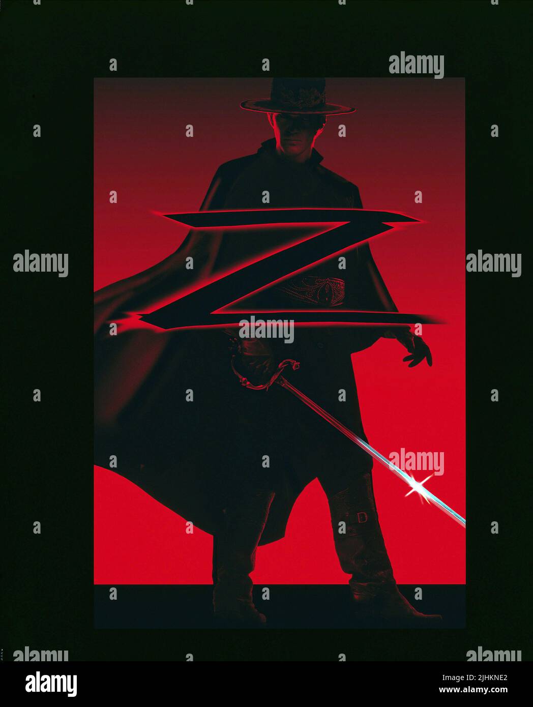 MOVIE POSTER, THE MASK OF ZORRO, 1998 Stock Photo - Alamy