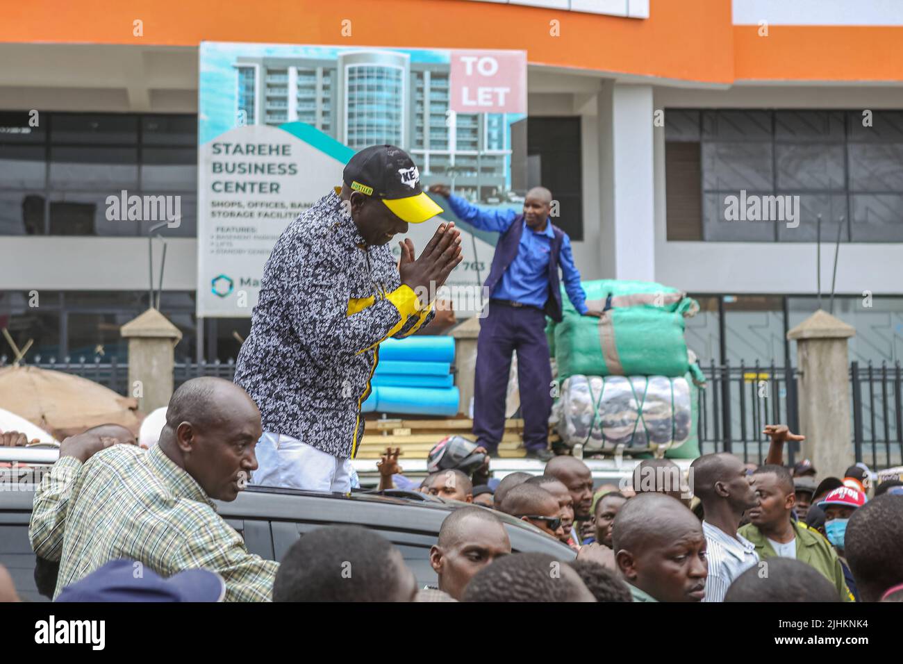 William ruto campaign rally hi-res stock photography and images - Alamy