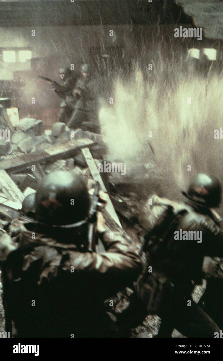 NORMANDY LANDING SCENE, SAVING PRIVATE RYAN, 1998 Stock Photo - Alamy