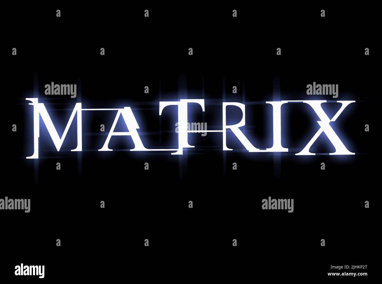 TITLE LOGO, THE MATRIX, 1999 Stock Photo - Alamy
