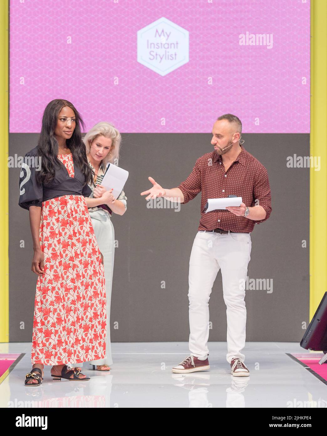 Fashion stylist experts - Mark Heyes and Lynne McKenna - Fashion Event ...