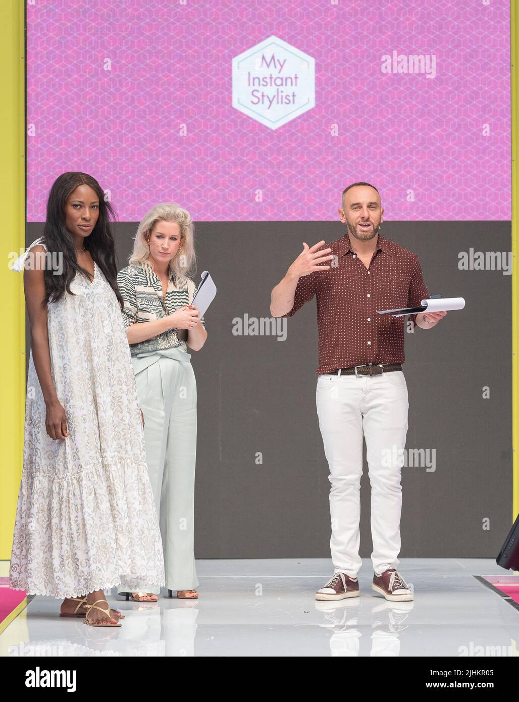 Fashion stylist experts - Mark Heyes and Lynne McKenna - Fashion Event ...