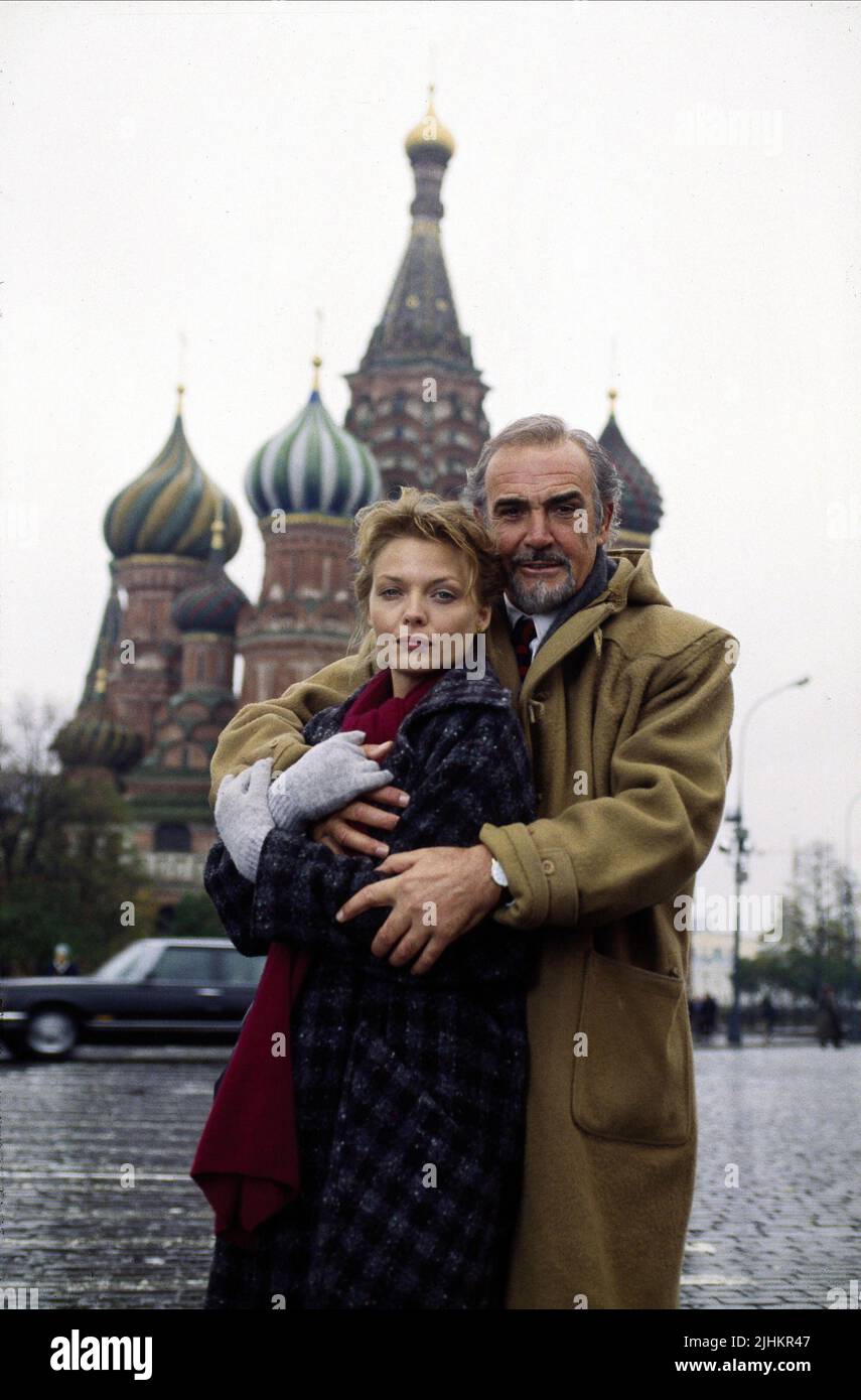 MICHELLE PFEIFFER, SEAN CONNERY, THE RUSSIA HOUSE, 1990 Stock Photo - Alamy