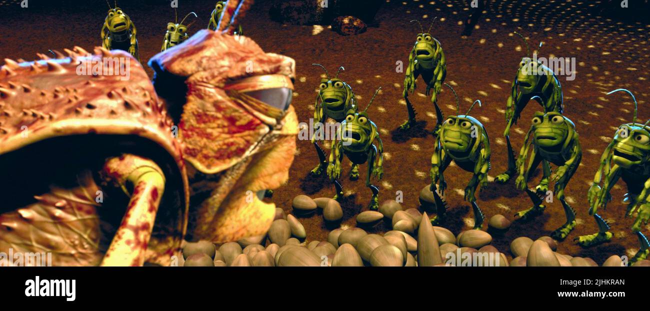 HOPPER, GRASSHOPPERS, A BUG'S LIFE, 1998 Stock Photo - Alamy