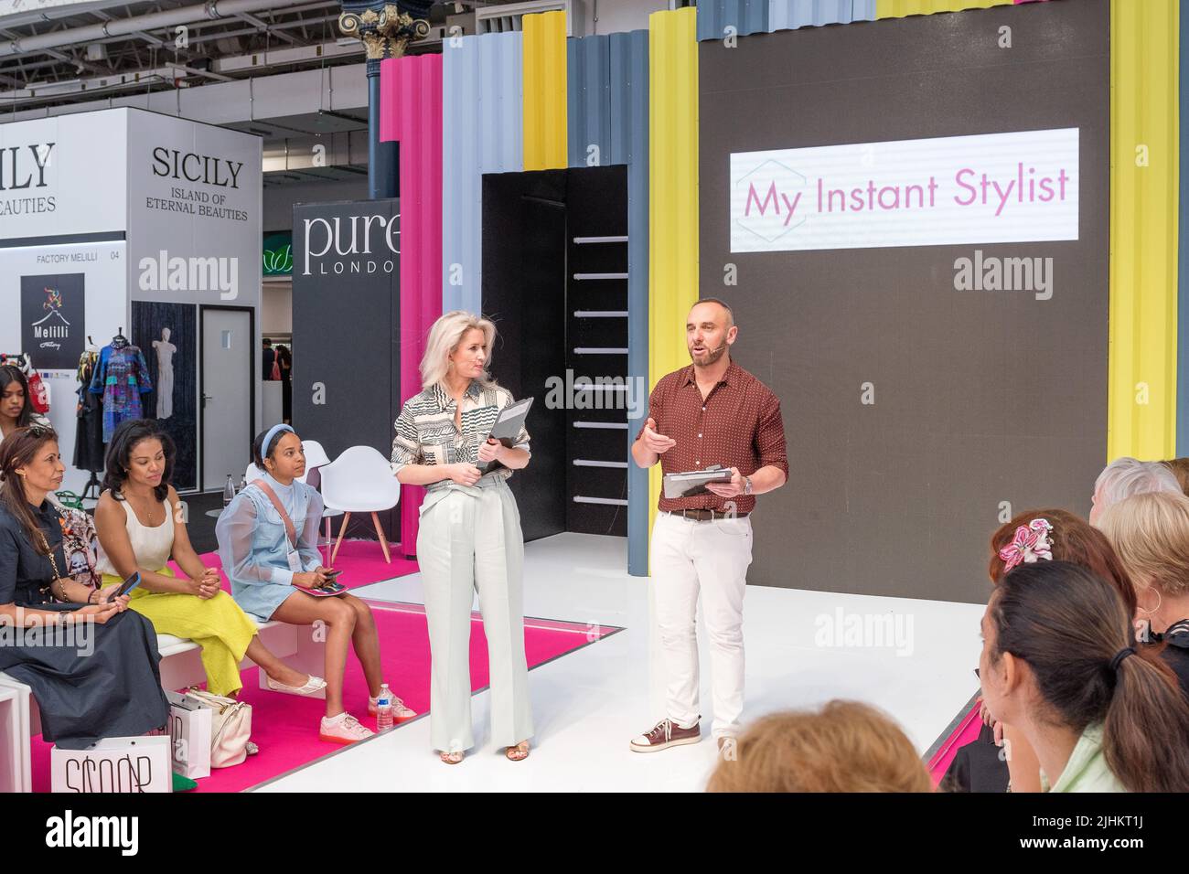 Fashion stylist experts - Mark Heyes and Lynne McKenna - Fashion Event ...