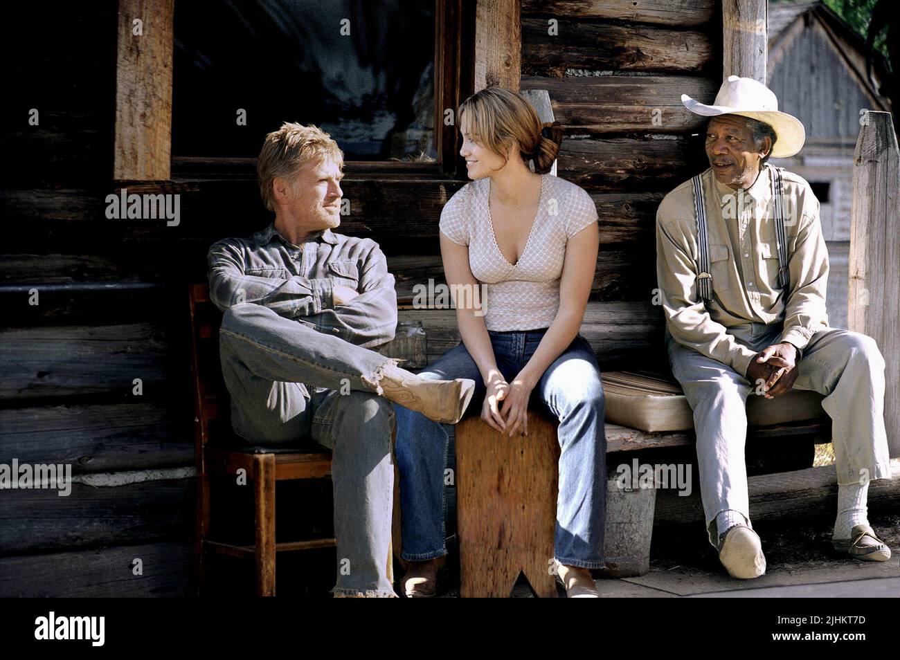 ROBERT REDFORD, JENNIFER LOPEZ, MORGAN FREEMAN, AN UNFINISHED LIFE ...