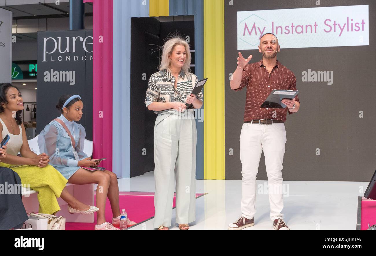 Fashion stylist experts - Mark Heyes and Lynne McKenna - Fashion Event ...